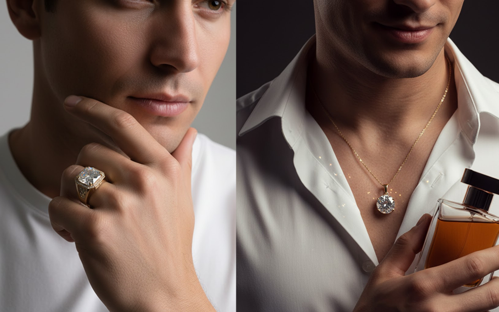 20 Stunning Jewellery Ad Prompts for Men