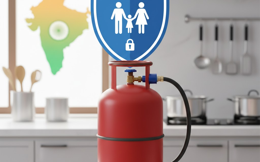 LPG Insurance Coverage in India 2025 – ₹50 Lakh Gas Cylinder