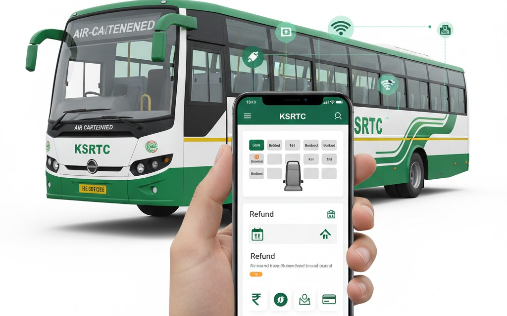 KSRTC Online Seat Booking & Refund Rules 2026: Step-by-Step