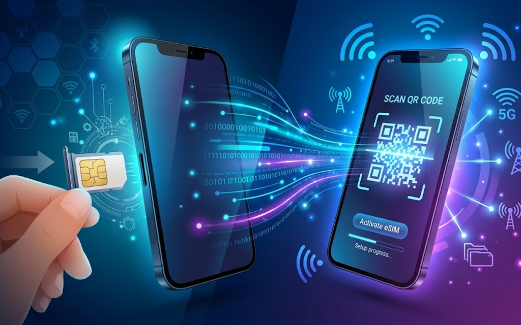 Convert SIM to eSIM in India – Jio, Airtel & Vi Step-by-Step